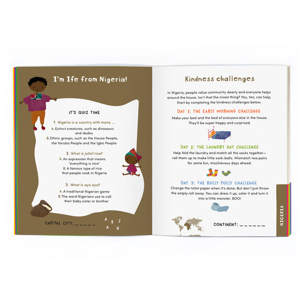 Around the World Activity Book – Worldwide Buddies