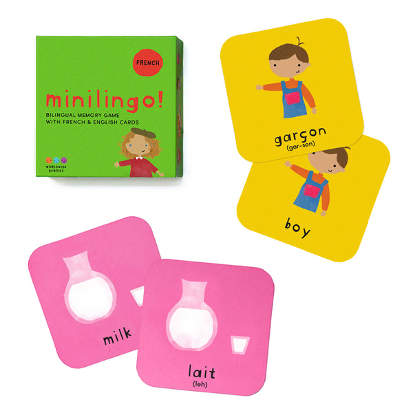 French/English Bilingual Flashcards for Kids | Learn French Through ...