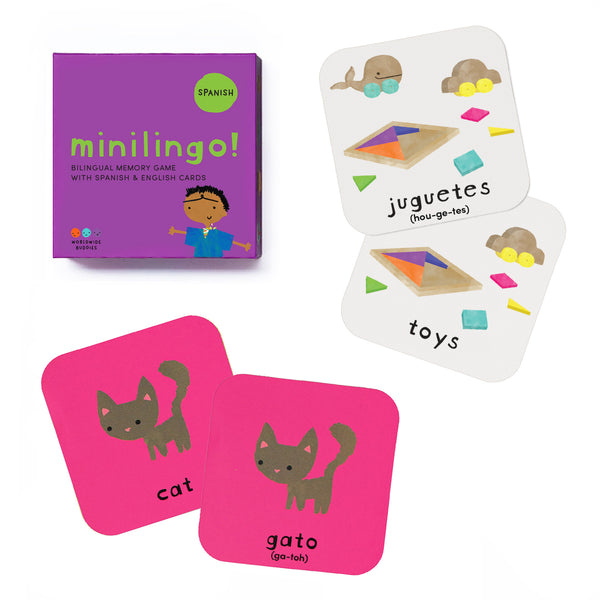 Spanish/English Bilingual Flashcards for Kids | Learn Spanish Through ...