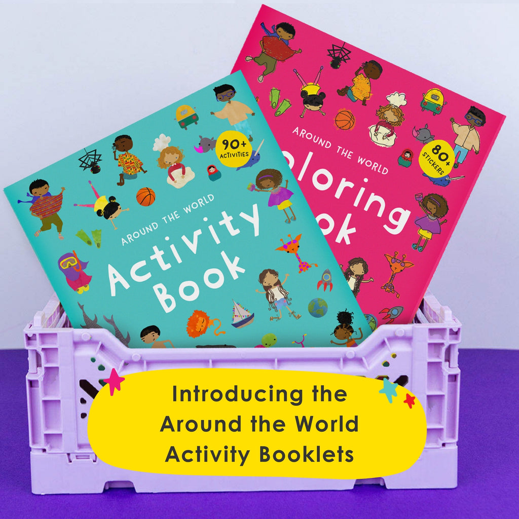 Introducing the Around the World Activity Booklets – Worldwide Buddies