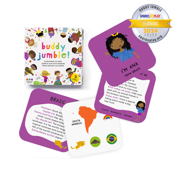 Buddy Jumble Game | Educational Card Game for Kids | Geography for Kids ...
