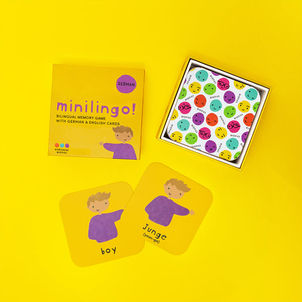 German/English Bilingual Flashcards for Kids | Learn German Through ...